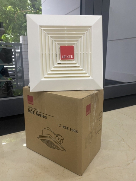 Quạt gắn trần Kruger KCE 120X | Kuger Việt Nam | Quạt thông gió