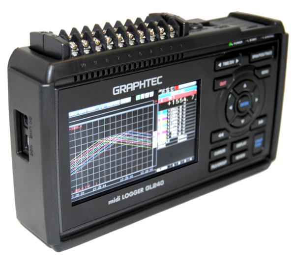 Graphtec Gl240 Thiết Bị Ghi Dữ Liệu đa Năng Nhỏ Gọn