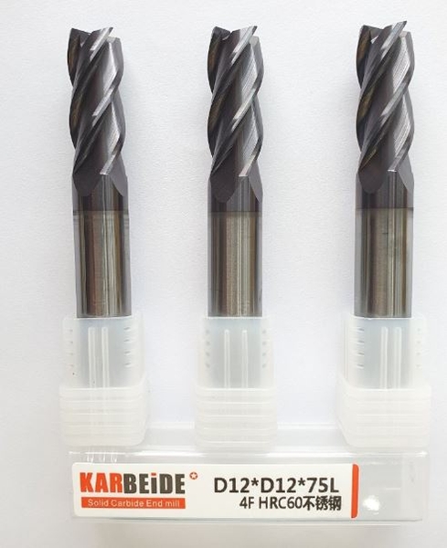 Dao phay ngón hợp kim D12 60 HRC -honghavina.com