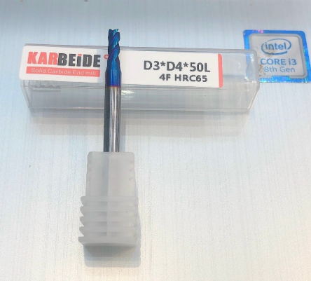 Dao phay ngón hợp kim D3 65HRC -honghavina.com