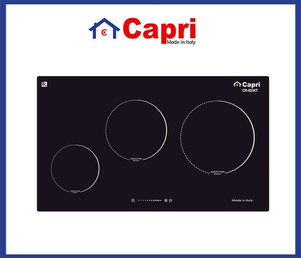 BẾP TỪ 3 VÙNG NẤU CAPRI CR-833KT | Nội Thất Gia Thành