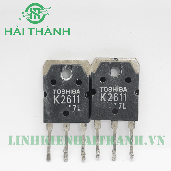K2611 THÁO MÁY MOSFET N-CH TO-3PN ( 900V, 9A, 150W)