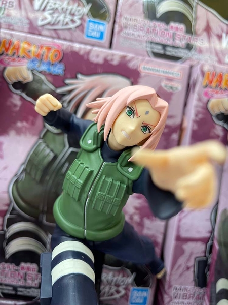 MÔ HÌNH Haruno Sakura - Naruto Shippuuden - Vibration Stars - Ⅱ (Bandai Spirits) FIGURE CHÍNH HÃNG
