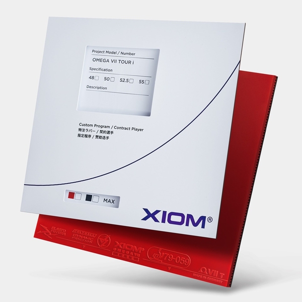 Xiom Omega 7 Tour i -Thương hiệu Hàn Quốc - Bảo hành chính hãng | Bóng bàn 3T