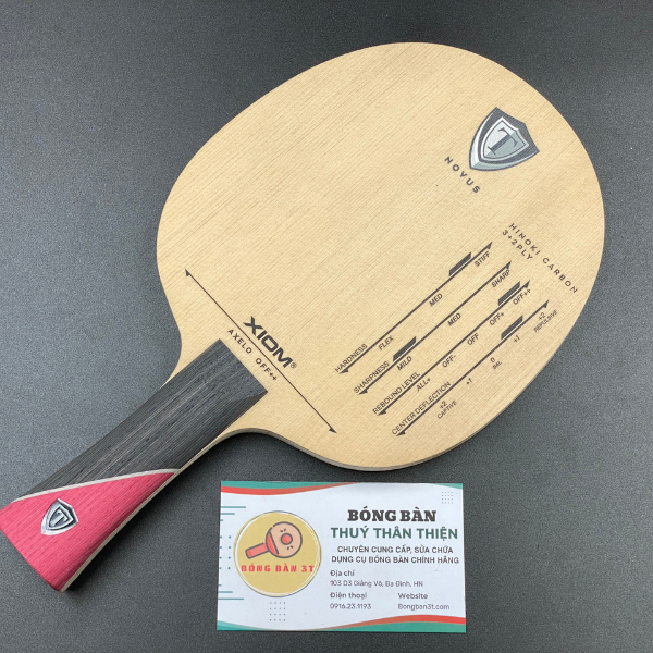 Xiom Axelo -Cốt vợt chính hãng Xiom- bảo hành chính hãng | Bóng bàn 3T