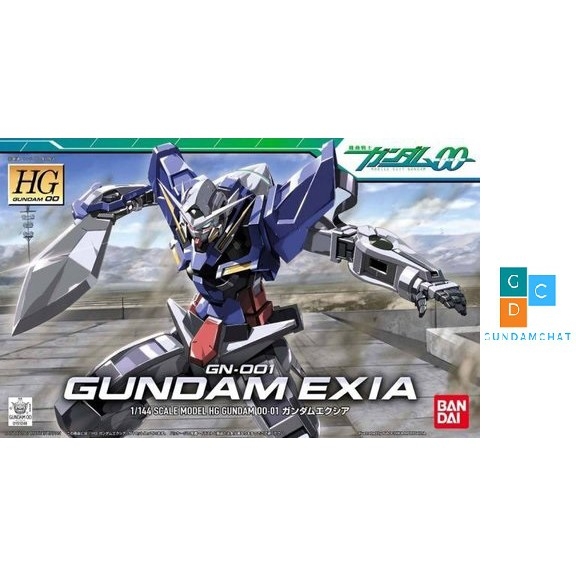 Mô Hình Lắp Ráp HG GN-001 00 Exia Bandai 4573102579270 - GDC