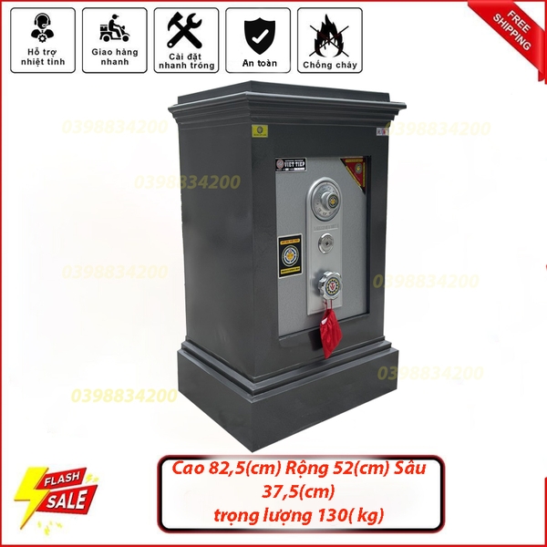 KÉT SẮT GIA ĐÌNH VIỆT TIỆP KHÓA CƠ KT5