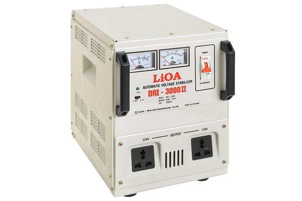 Ổn áp LiOA 3KVA DRI-3000II (90v-250v) 1 Pha Ổn Áp LiOA Nhật Linh
