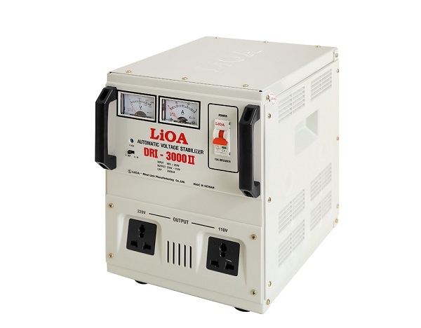 Ổn áp LiOA 3KVA DRI-3000II (90v-250v) 1 Pha Ổn Áp LiOA Nhật Linh