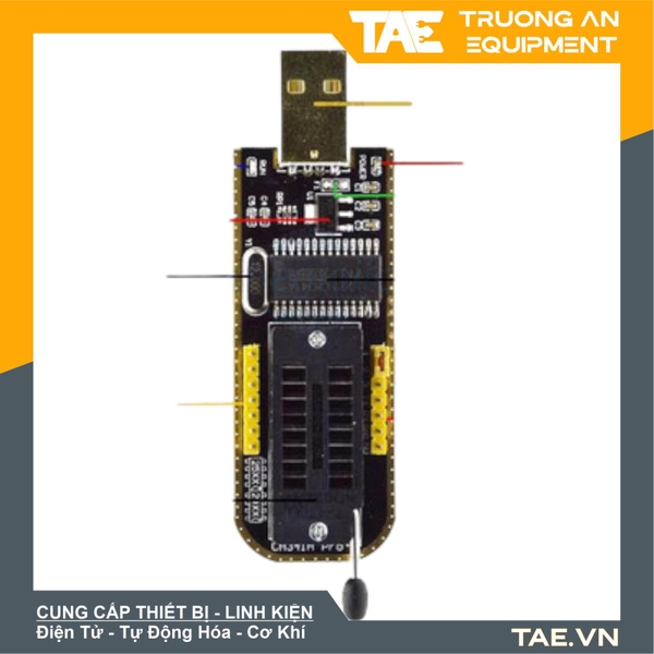 Mạch Nạp EEPROM Flash SPI CH341A MKZ - Maker Zone