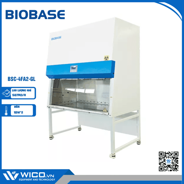 Tủ An Toàn Sinh Học Cấp II Kiểu A2 Biobase Trung Quốc BSC-3FA2-GL(3') | Wico Việt Nam