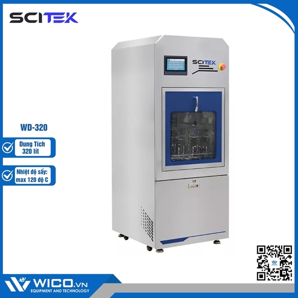 Máy Rửa Ly Thủy Tinh Tự Động Scitek WD-320 | Wico Việt Nam