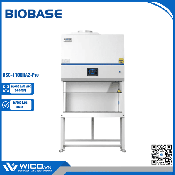 Tủ An Toàn Sinh Học Cấp II 1100mm BSC-1100IIA2-Pro | Wico Việt Nam