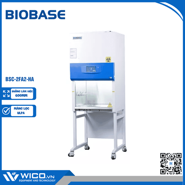 Tủ An Toàn Sinh Học Cấp II Kiểu A2 Biobase BSC-2FA2-HA | Wico Việt Nam