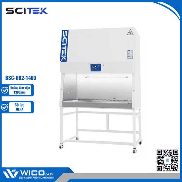 Tủ An Toàn Sinh Học Cấp II Kiểu B2 Scitek BSC-IIB2-1400 | Wico Việt Nam