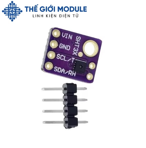 Cảm biến nhiệt độ, độ ẩm GY-SHT30-D giao tiếp I2C | Thế Giới Module