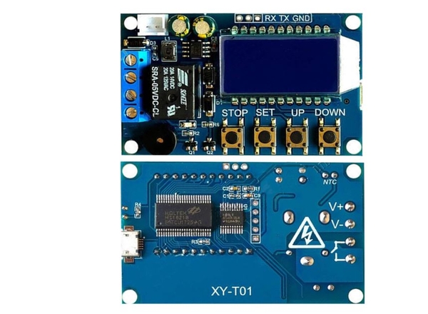 Mạch điều khiển nhiệt độ XY-T01 có LCD hiển thị | Thế Giới Module