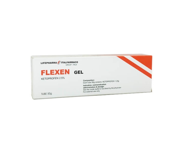 Gel bôi ngoài da Flexen Gel Farma Glow hỗ trợ điều trị gút và các bệnh xương khớp (50g) Nhà ...