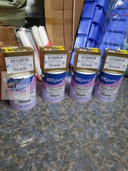 KCC EP118 [Bộ 4L] - Sơn Lót Epoxy Cho Bê Tông | Dtlgroup.vn