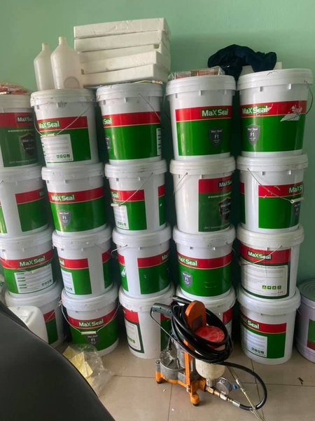 Maxseal F1 20Kg - Chống thấm một thành phần gốc Acrylic đàn hồi cao | Dtlgroup.vn