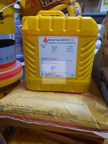 Sikatop 109 Seal - Bộ 15kg - Vữa chống thấm gốc xi măng 2 thành phần | Dtlgroup.vn