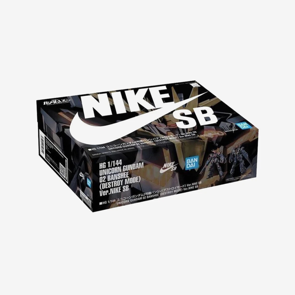 Bandai x Nike SB HG Unicorn Gundam & HG Unicorn 02 Banshee Set (Destroy Mode) JUNJUN