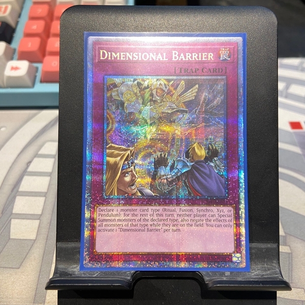 [ Bài Yugioh Chính Hãng ] RC04-AE073 Dimensional Barrier (QCSR)