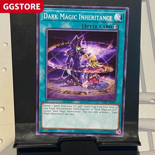 [ Bài Yugioh Chính Hãng ] Dark Magic Inheritance - Common - SDID-AE025