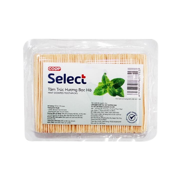 Tăm trúc bạc hà Coop Select 65g | 30Day Complex Zone