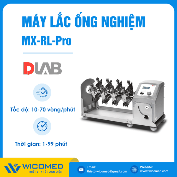 Máy Lắc Ống Nghiệm Kiểu Rotator Dlab MX-RL-Pro | WICOMED - Thiết Bị Y Tế Toàn Diện