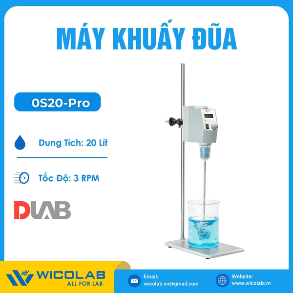 Máy Khuấy Đũa Dlab OS20-Pro | 100% Chính Hãng | WICOLAB.VN - All For Lab