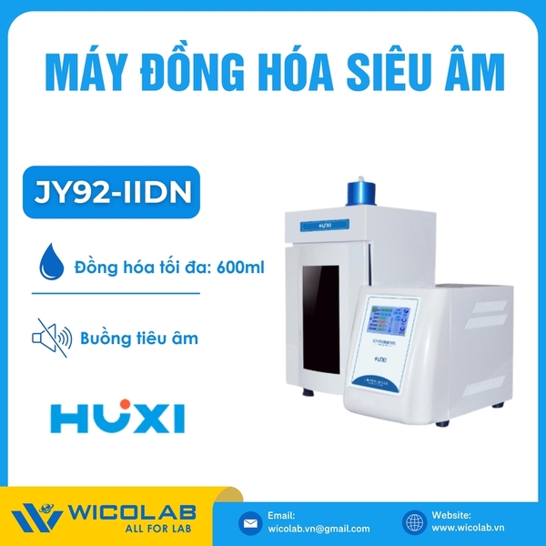 Máy Đồng Hóa Siêu Âm Huxi Trung Quốc JY92-IIDN | 600ml Mẫu | WICOLAB.VN - All For Lab