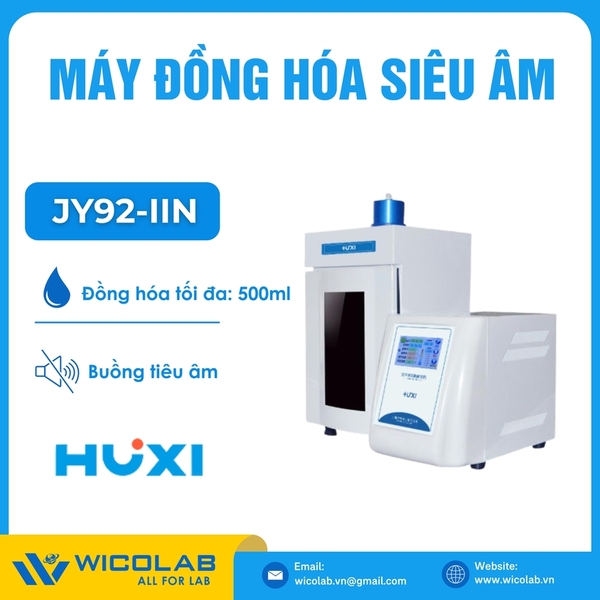 Máy Đồng Hóa Siêu Âm Huxi Trung Quốc JY92-IIN | 500ml Mẫu | WICOLAB.VN - All For Lab