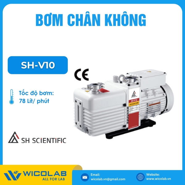 Bơm Chân Không Vòng Dầu SH Scientific Hàn Quốc SH-V10 | WICOLAB.VN - All For Lab