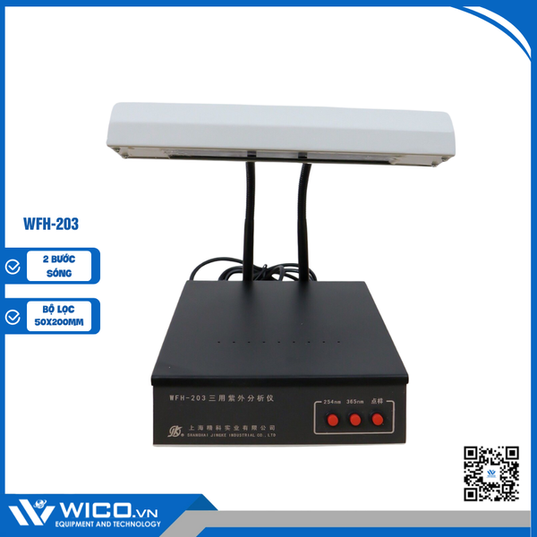 Đèn soi UV sắc ký bản mỏng Trung Quốc WFH-203 | WICOLAB.VN - All For Lab