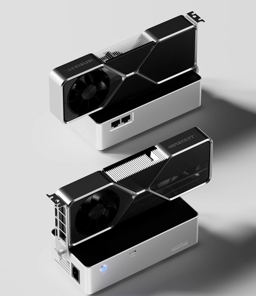 EGPU AG01 AG02 ( Oculink+USB4 ) thiết kế tinh tế decor góc làm việc NAVA STORE