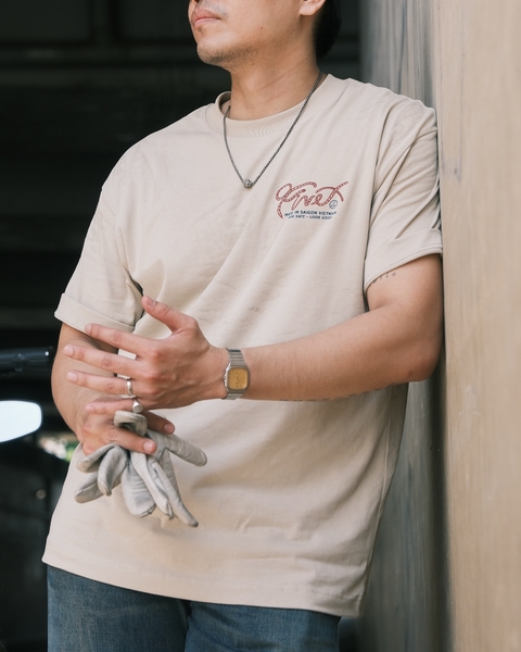 FIVEX SCORPION REDEO TEE - BEIGE FIVEX Store
