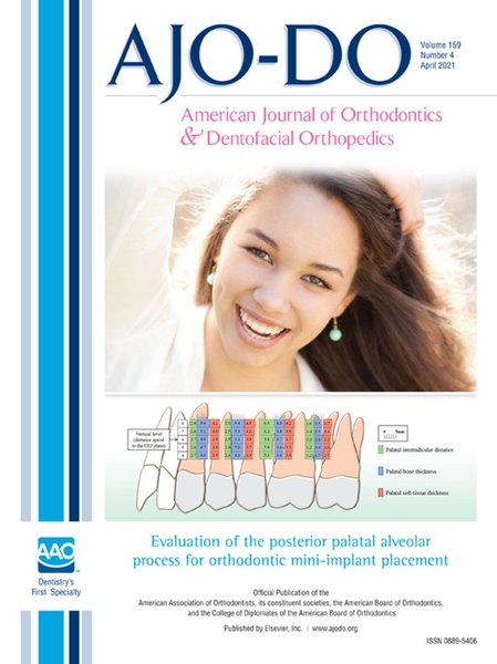 Evaluation of the posterior palatal alveolar process for orthodontic ...
