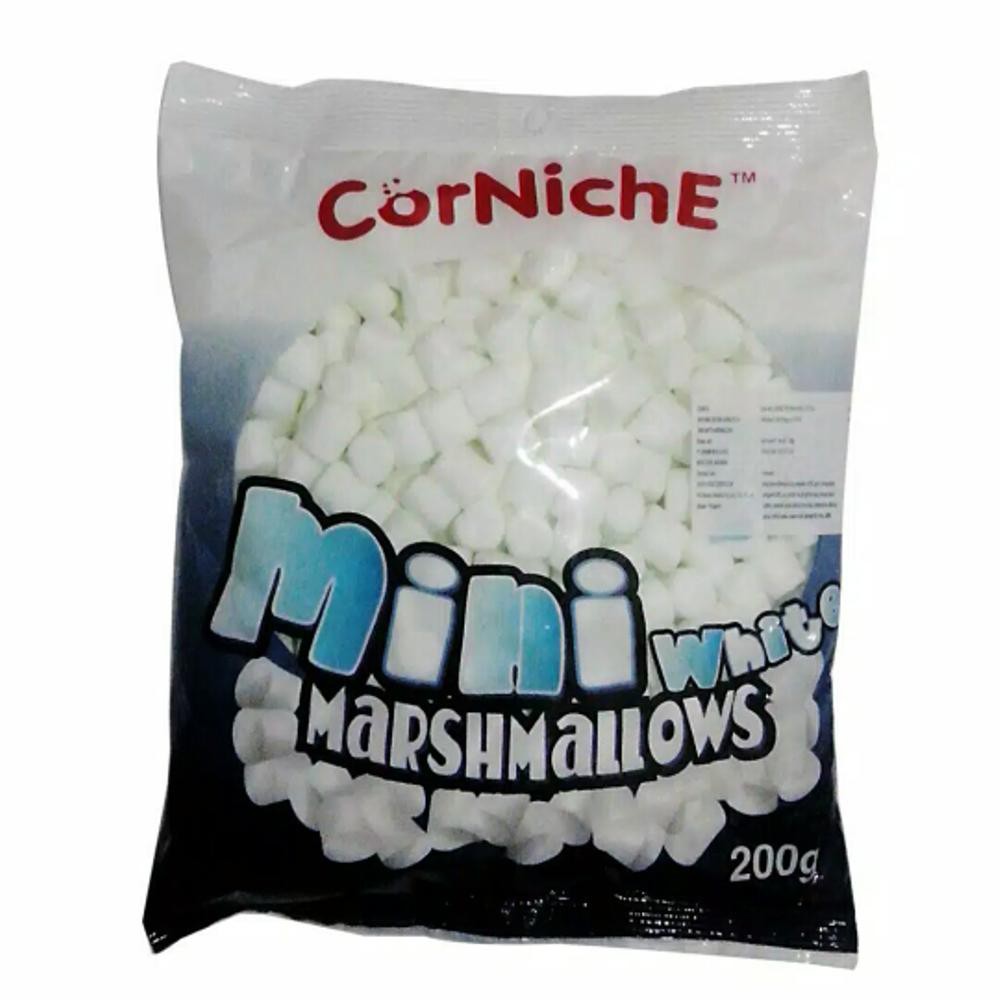 Kẹo Mini White Marshmallows CorNiche 200gr