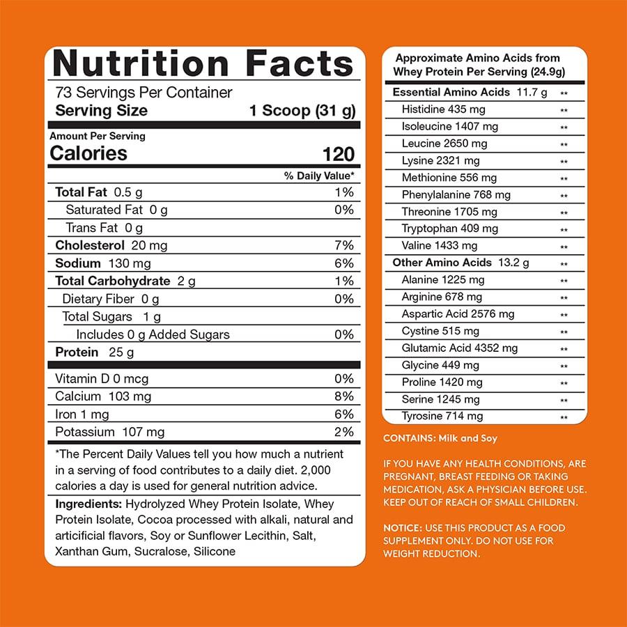 RSP ISOLEAN 5 Lbs - Hydrolyzed Whey Protein Isolate - Giá Tốt