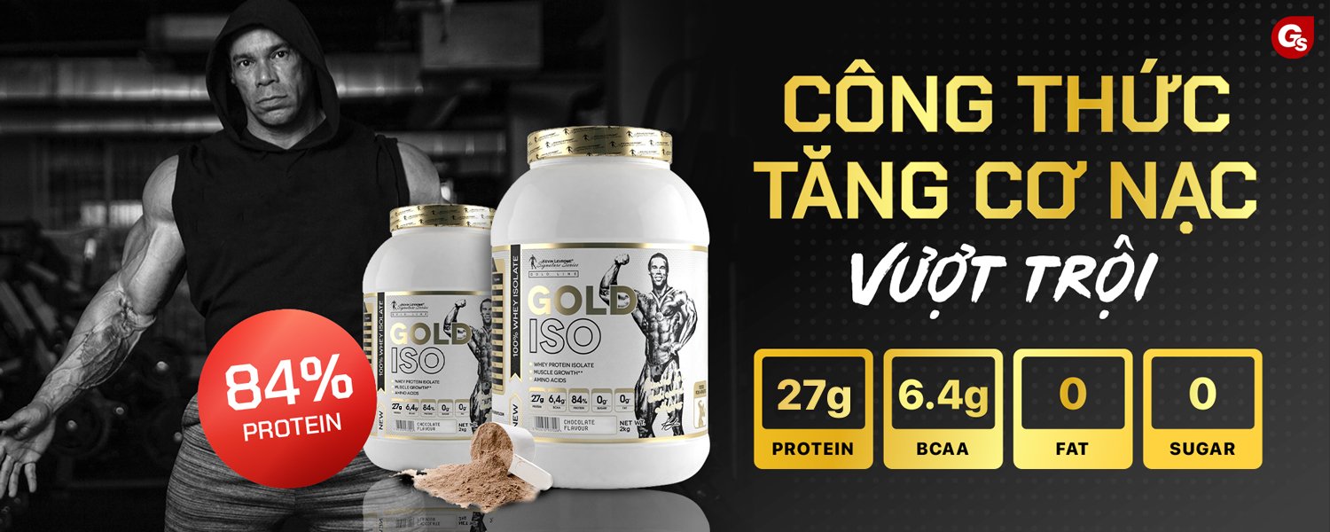 Kevin Levrone GOLD ISO - Whey Protein Siêu Tinh Khiết - Giá Tốt