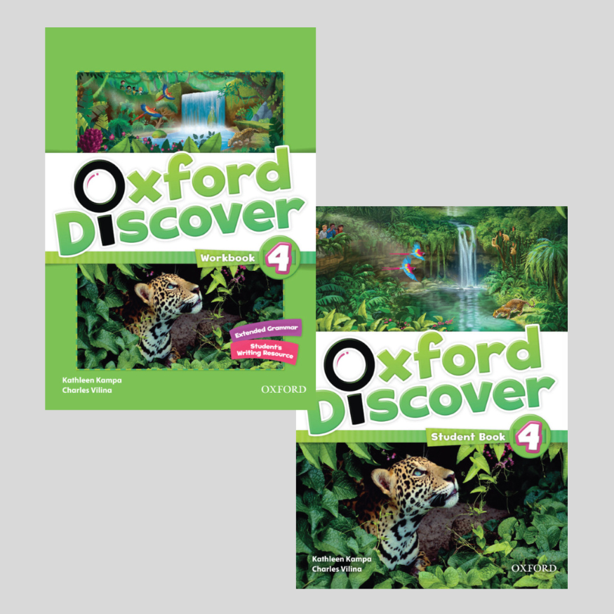 Combo Oxford Discover 4 (Student’s book + Workbook)