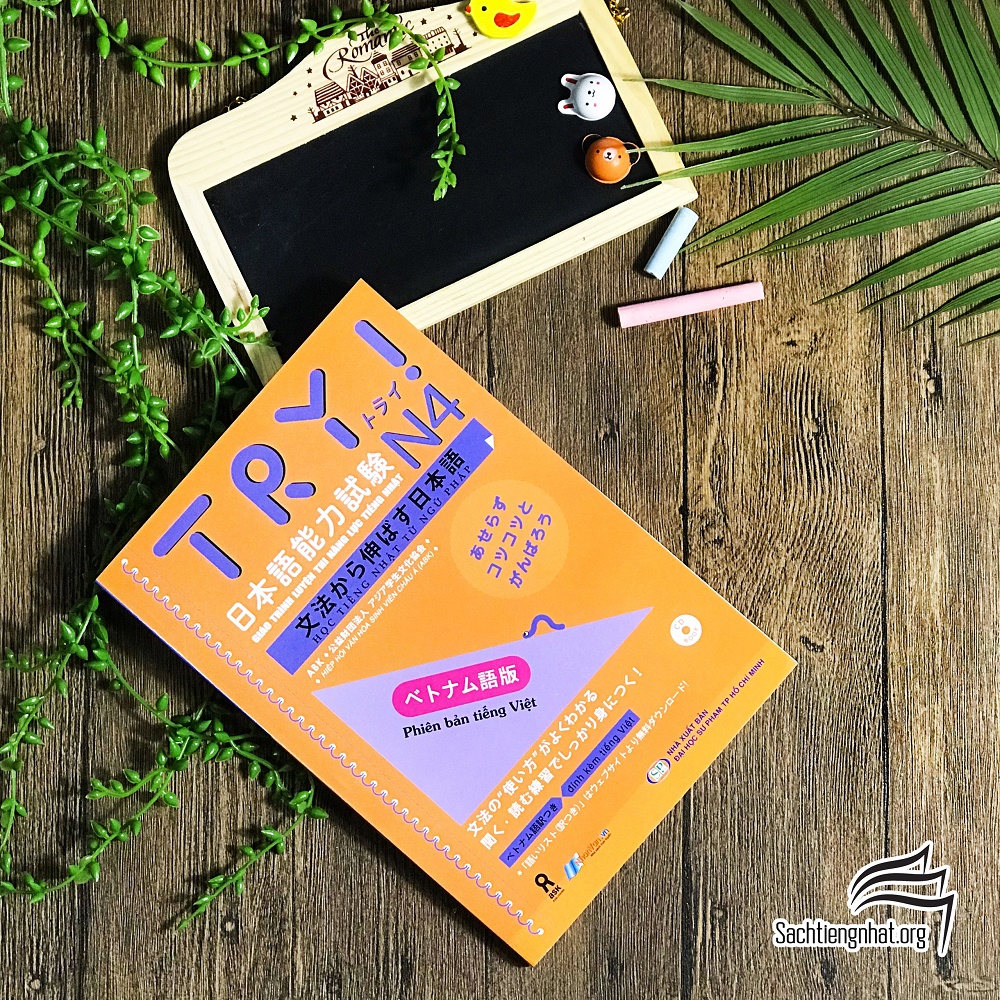 Try N4 Phiên bản tiếng Việt- Sách luyện thi N4 Try Ngữ pháp