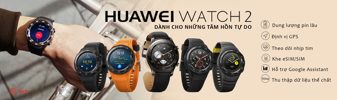 Chuyên cung cấp đồng hồ Huawei Watch chính hãng – TechWear.vn
