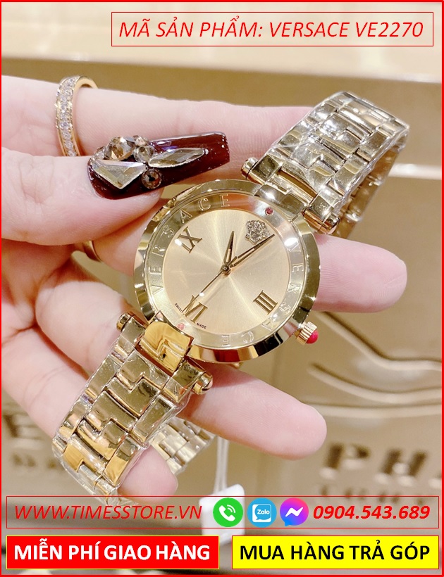 Wow Đẹp quá ️Đồng hồ Nữ Versace Revive Dây Kim Loại
