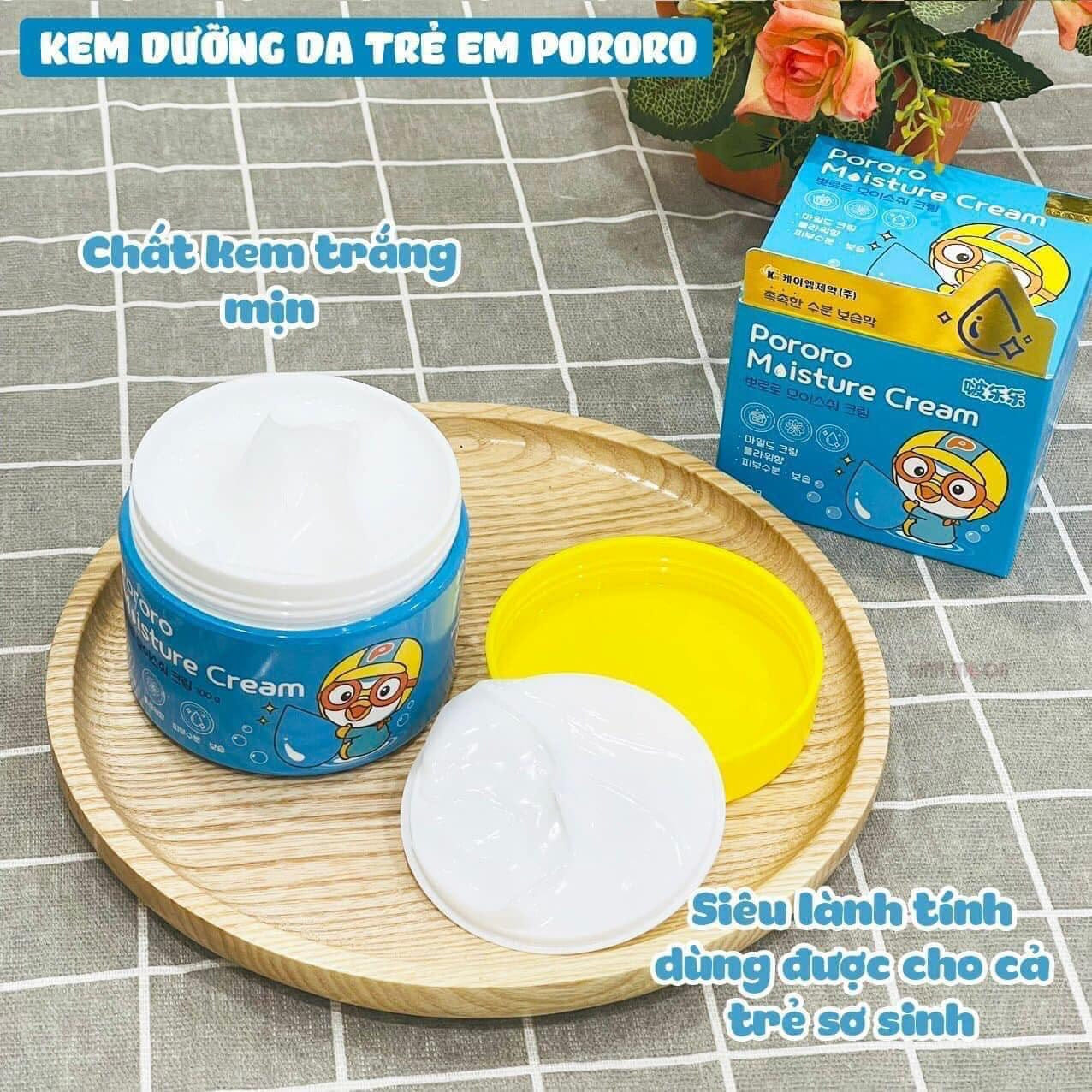 Kem Dưỡng Ẩm Cho Bé Pororo Mẫu Mới Kangnam Mart