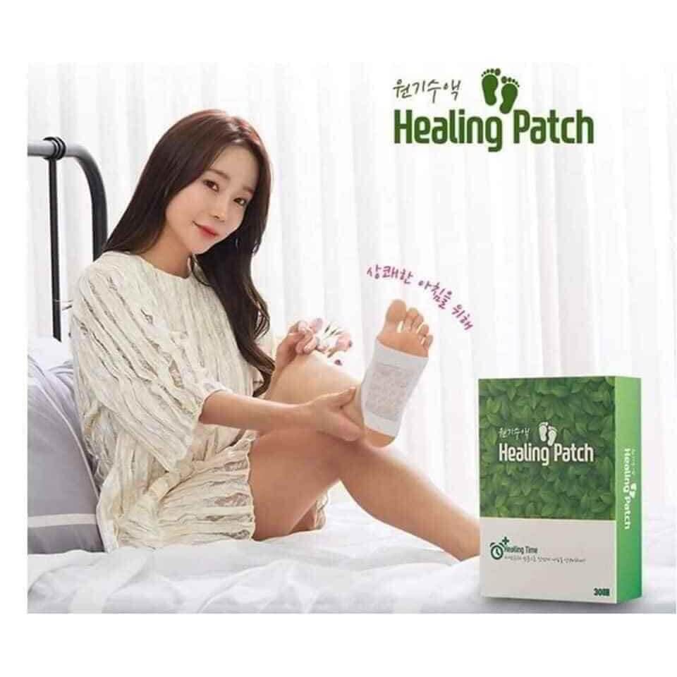 Miếng dán thải độc chân Hàn Quốc Healing Patch Kangnam Mart