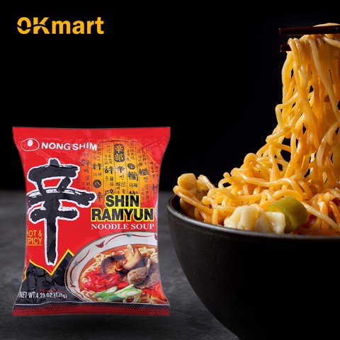 Mì Shin New NongShim 120g Kangnam Mart