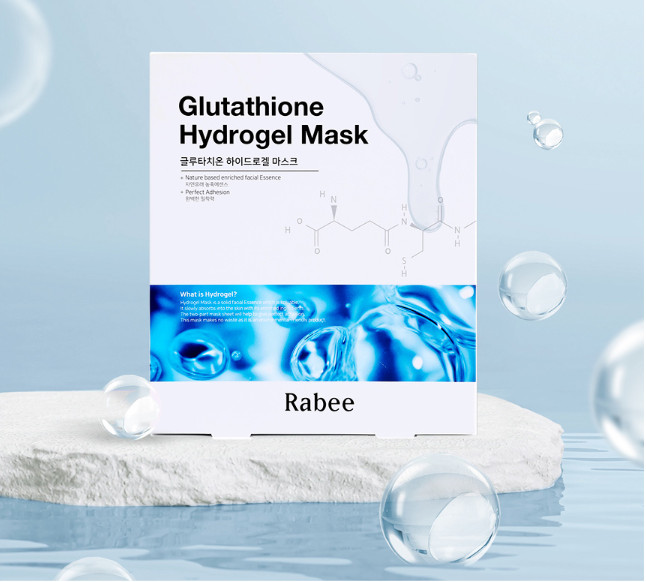 MẶT NẠ THẠCH RABEE GLUTATHIONE HYDROGEL MASK (5 miếng*30g) Kangnam Mart