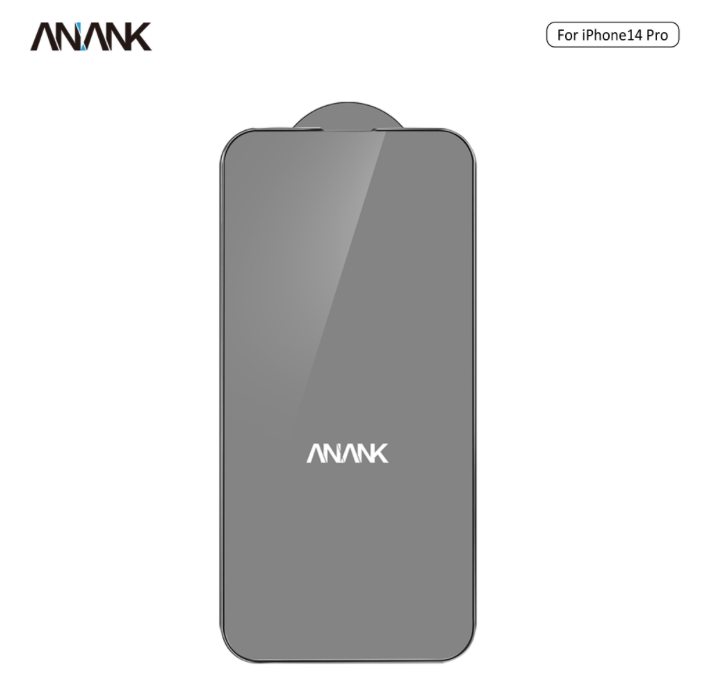 Miếng dán cường lực ANANK trong suốt, có viền đen cho iPhone 14 series ...